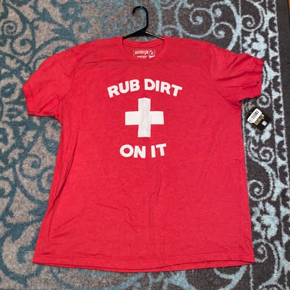 Baseballism | Shirts | Rub Dirt On It Tee | Poshmark